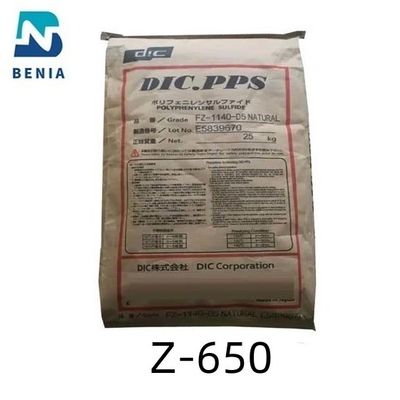 DIC PPS Z-650 DIC.PPSの微粒のPolyphenyleneSulfideの樹脂ガラスの鉱物はすべての色を補強した